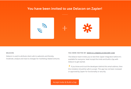 Zapier Integration Guide – Delacon